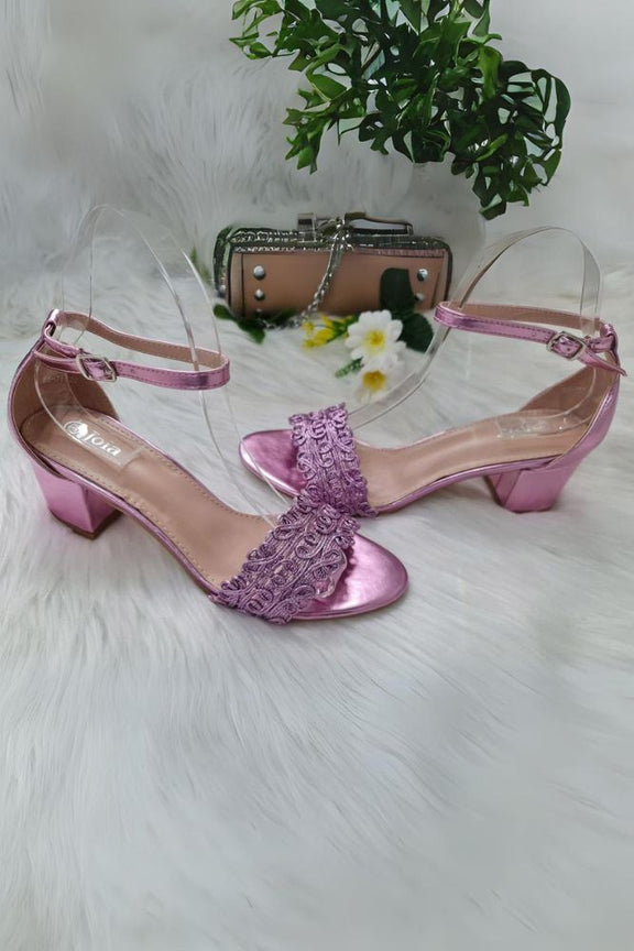 Comfortable Braided Block Heels: Bulk Order Now