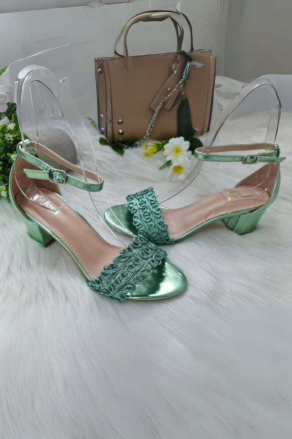 Comfortable Braided Block Heels: Bulk Order Now