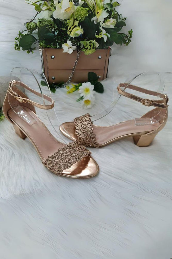 Comfortable Braided Block Heels: Bulk Order Now
