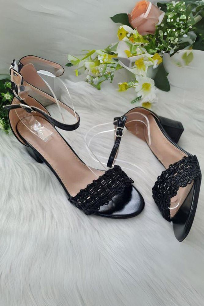Comfortable Braided Block Heels: Bulk Order Now